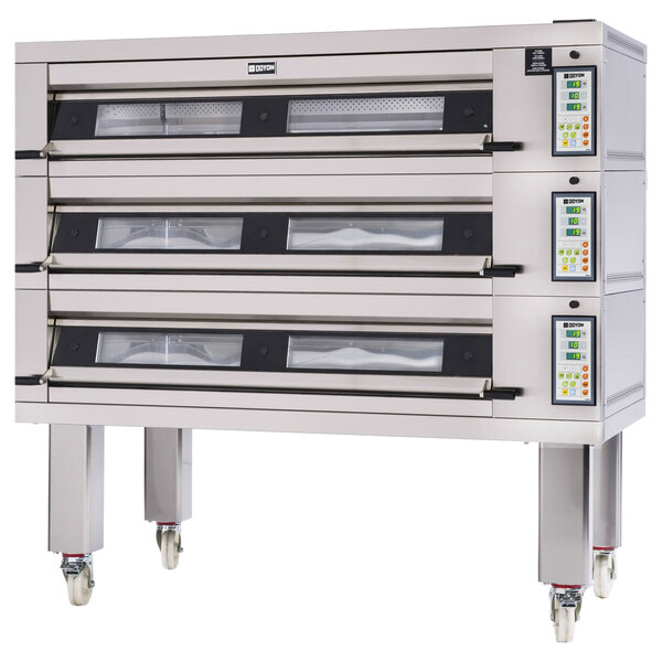 Doyon 3T3 Artisan 3 Stone 56" Deck Oven - 9 Pan Capacity, 208V, 3 Phase