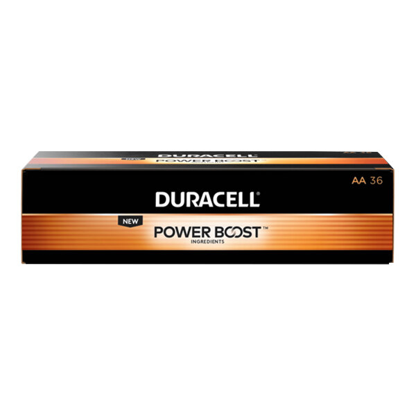 Duracell DURMN1500B144 AA 1.5V Coppertop Alkaline Batteries - 36/Pack