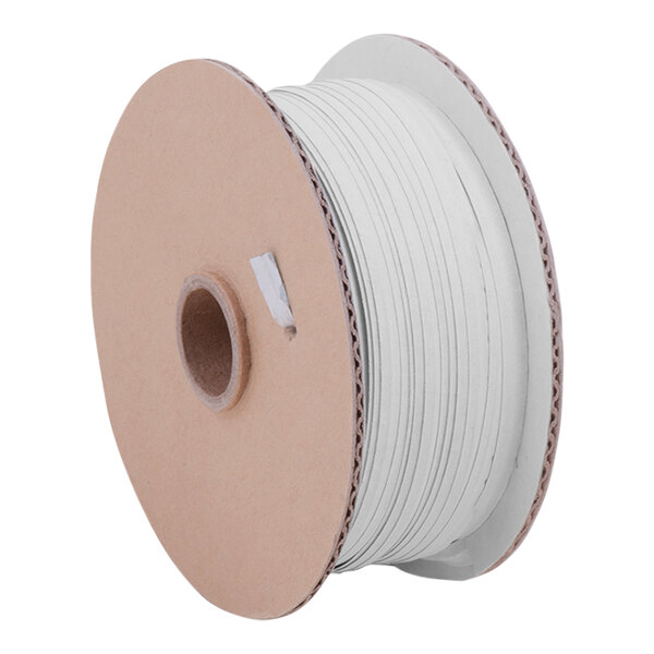 Tach-It 01-230 5/32" x 230' White Standard Plastic Twist Tie Ribbon ...