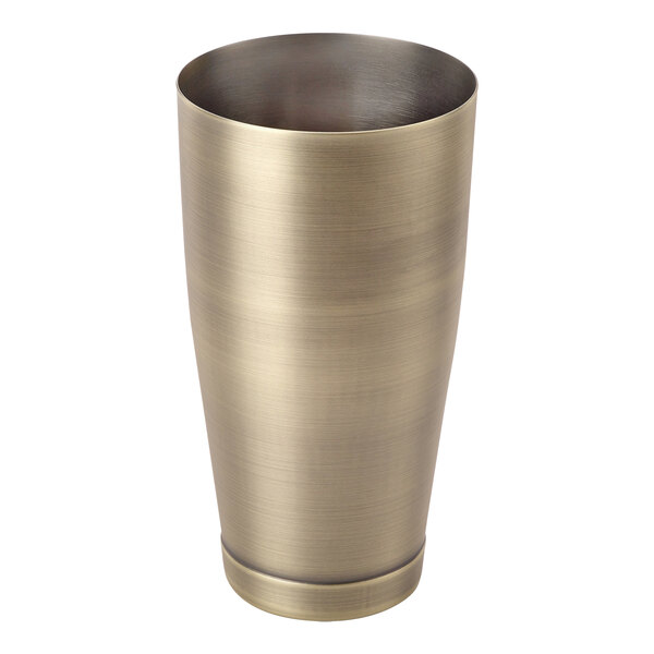 Barfly® 28 oz. Antique Gold Full Size Cocktail Shaker Tin M37008ANG