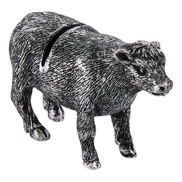 American Metalcraft 2" Cow Polyresin Card Holder