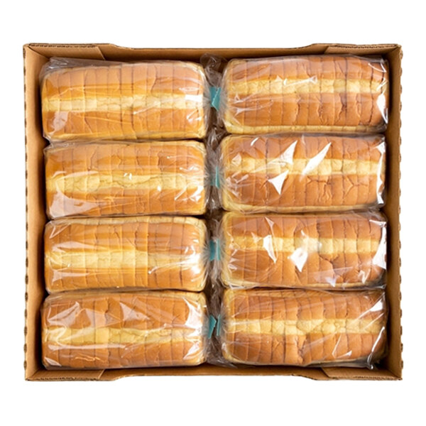 Martin's Famous Frozen Sliced Texas Toast Potato Bread 18 oz. - 8/Case