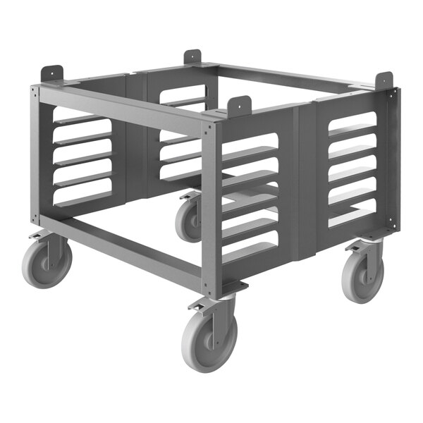 Cadco OST-195-CS Heavy-Duty Aluminum Oven Stand with Casters for ...