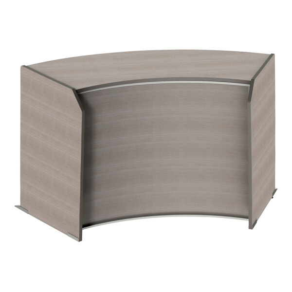 Linea Italia 63" x 26" x 33" Ash Laminate ADA Wheelchair Accessible ...