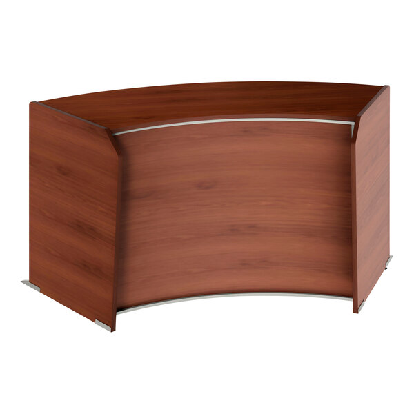 Linea Italia 63" x 26" x 33" Cherry Laminate ADA Wheelchair Accessible ...