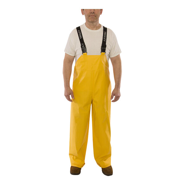 Tingley Weather-Tuff Yellow Rain Overalls O33017.3X - 3X