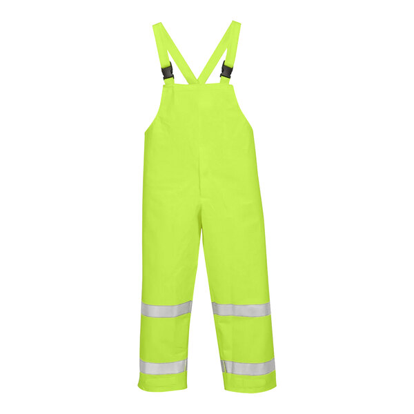 Tingley Eclipse Class E Hi-Vis Lime Overalls with Quad-Hazard ...