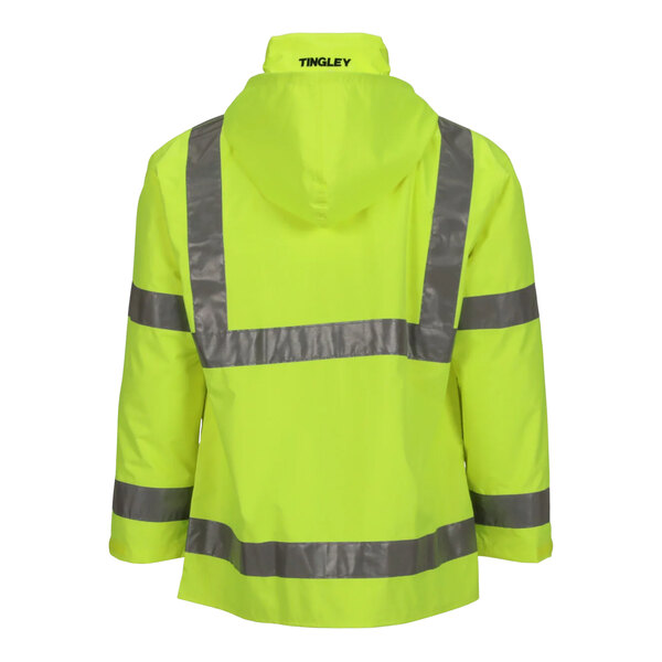 Tingley Vision Type R Class 3 Hi-Vis Lime Jacket J23122