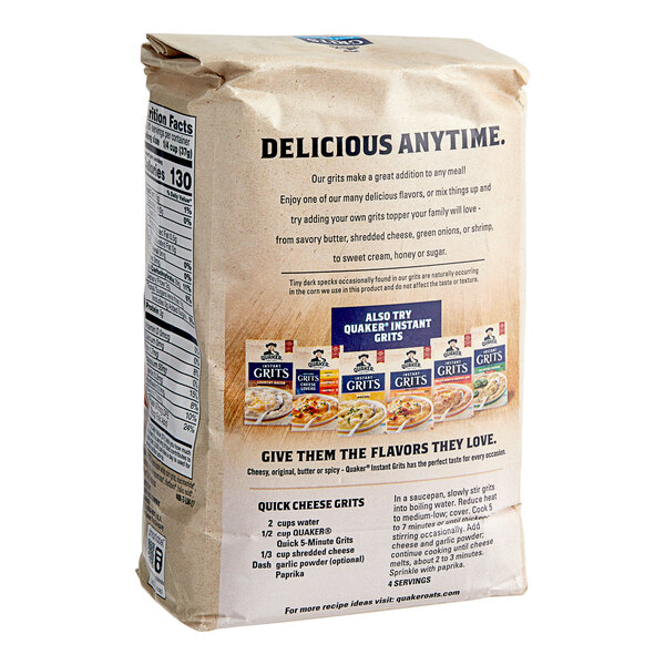 Quaker Oats Quick 5-Minute Grits 5 lb.