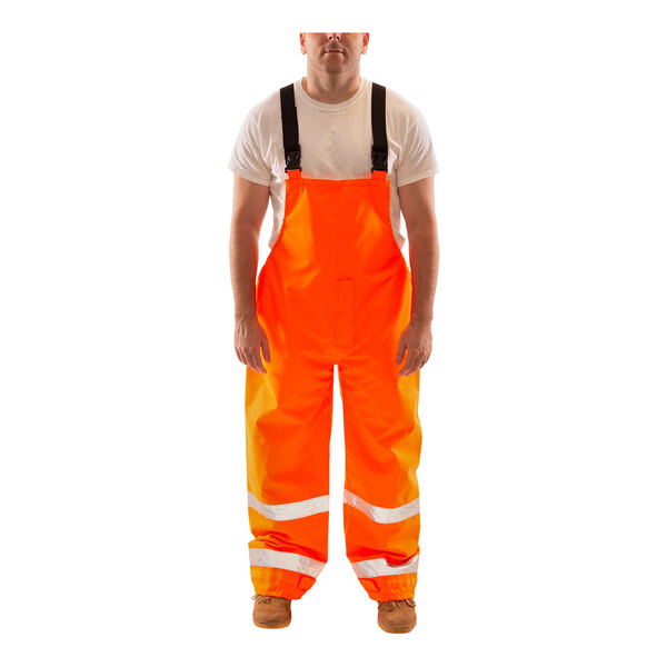 Tingley Icon Class E Hi-Vis Orange Overalls O24129.4X - 4X