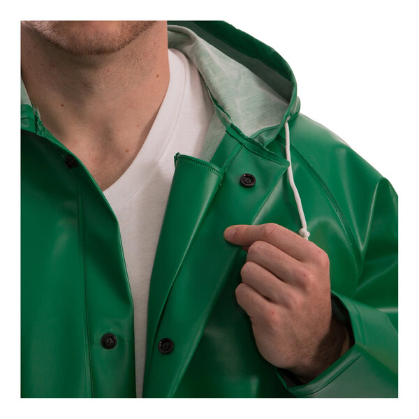 Tingley Safetyflex Green Jacket with Hood J41108.2X - 2X