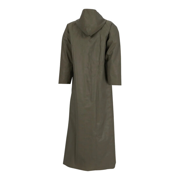Tingley Magnaprene Olive Drab Full-Length Rain Coat with Hood C12168.XL ...