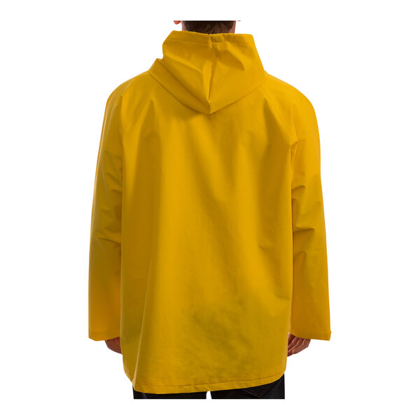 Tingley Yellow Industrial Work / Rain Jacket with Hood J53107.3X - 3X