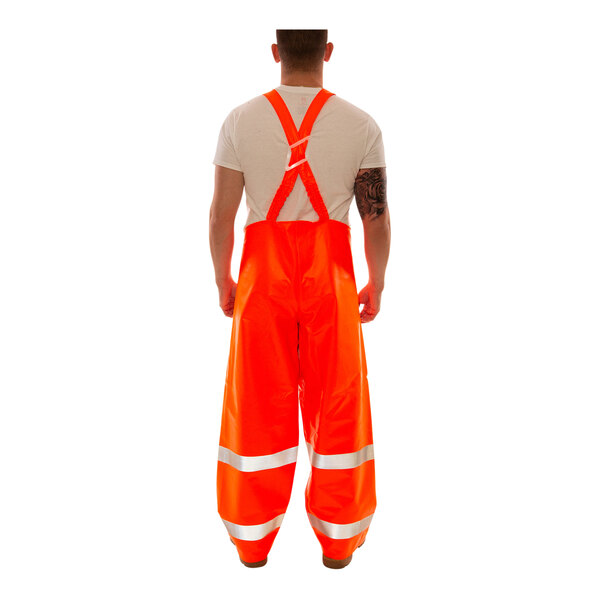 Tingley Eclipse Class E Hi-Vis Orange Overalls with Quad-Hazard ...