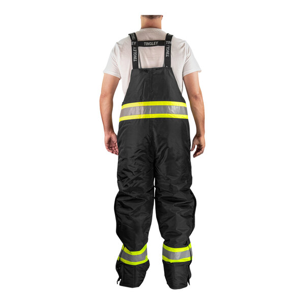 Tingley Cold Gear Type O Class 1 Enhanced Visibility Insulated Black ...