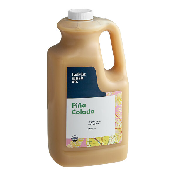 Kelvin Slush Co. Organic Frozen Pina Colada Cocktail Mix 64 fl. oz. - 4 ...