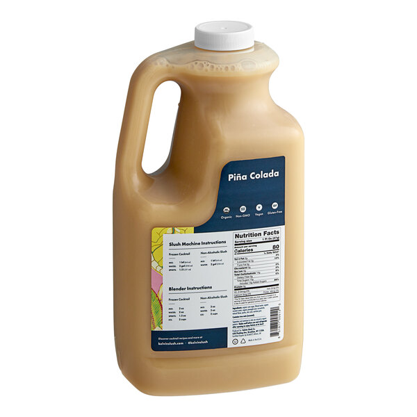 Kelvin Slush Co. Organic Frozen Pina Colada Cocktail Mix 64 fl. oz. - 4 ...