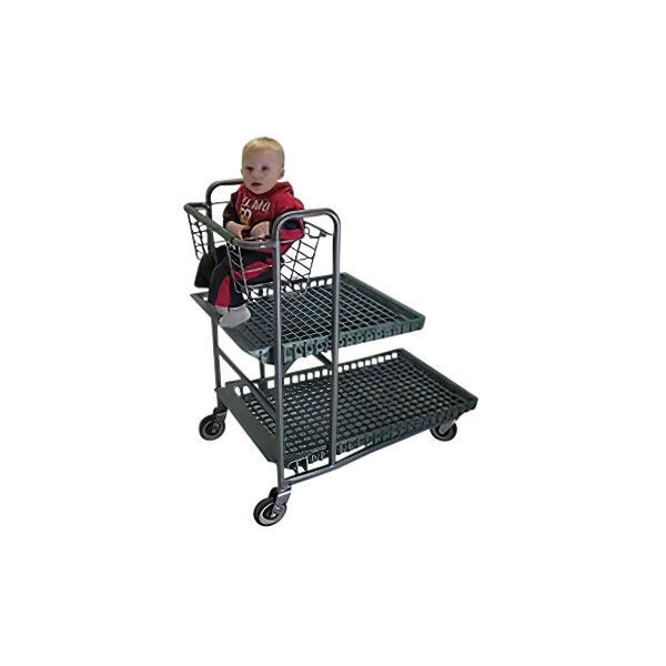 R.W. Rogers Company 26 1/4" x 40" 2-Tier Nesting Garden Cart with Child ...