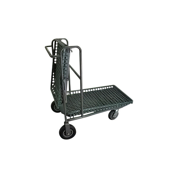 R.W. Rogers Company 29 1/4" x 40" 2-Tier Flip-Top Nesting Garden Cart ...