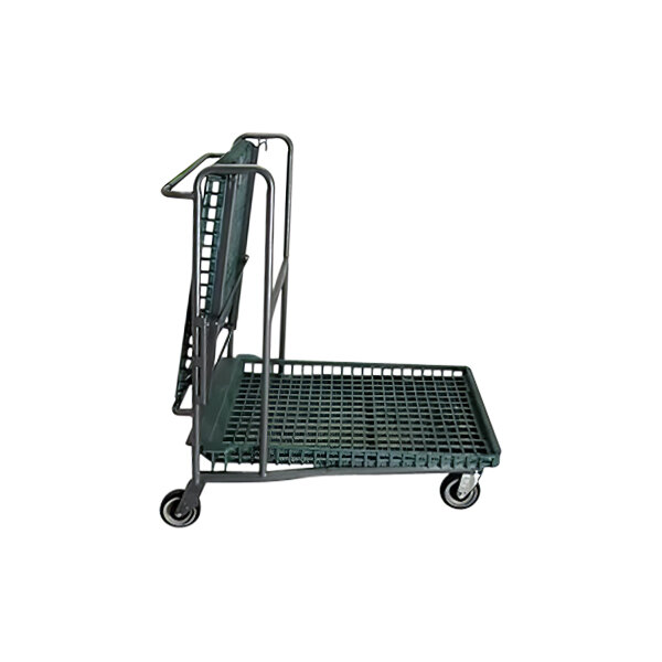 R.W. Rogers Company 26 1/4" x 40" 2-Tier Flip-Top Nesting Garden Cart ...