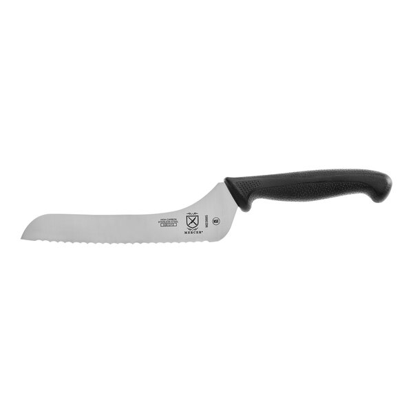 Mercer Culinary Millennia® 7" Offset Serrated Edge Bread / Sandwich ...