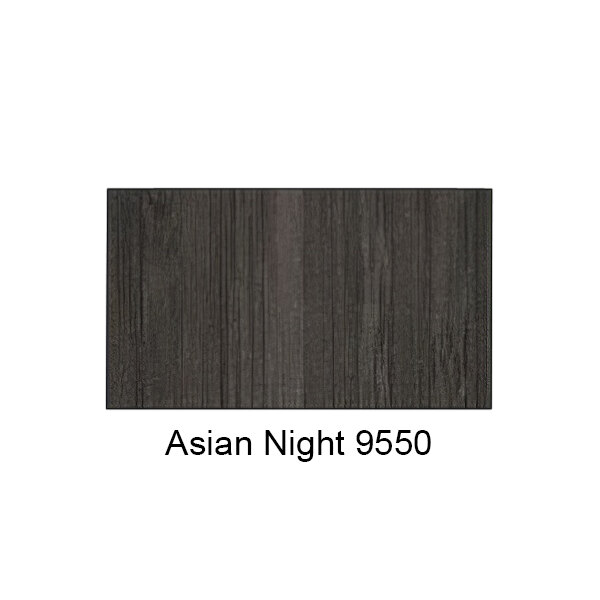 ASI Accurate Partitions Moisture Guard 4077824809550 24" x 48" Asian Night Plastic Laminate ...