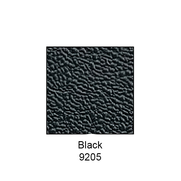 ASI Accurate Partitions 4050824809205 24" x 48" Black Solid Plastic ...