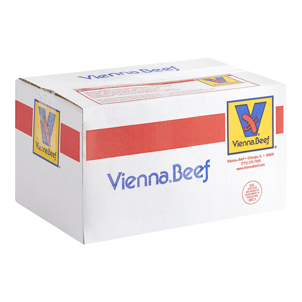 Vienna Beef 7" 5/1 Skinless Beef Frank - 50/Case