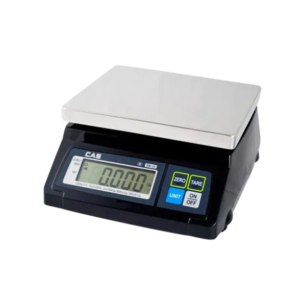 CAS SW-20RS SW-1RS Series 20 lb. Digital POS Interface Portion Control ...