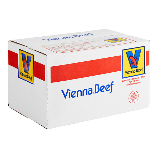 Vienna Beef 12" 3/1 Skinless Beef Frank - 30/Case