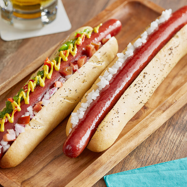 Vienna Beef 12" 3/1 Skinless Beef Frank - 30/Case