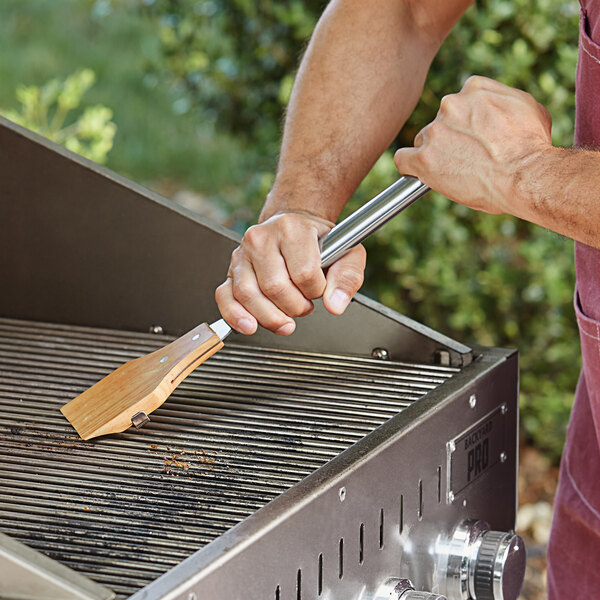 Mr. Bar-B-Q 17" Wood Grill Scraper 06483Y