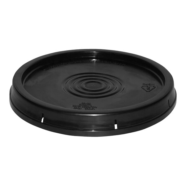 Vestil LID-54-UBK HDPE Black Lid for PAIL-35-PWS, PAIL-54-PWS, and PAIL ...