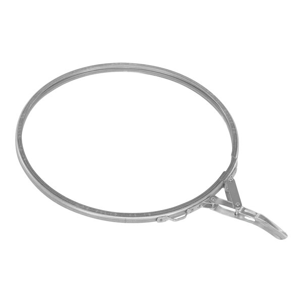 Vestil LID-STL-LL-UNR Silver Steel Lever Lock Closing Ring for 5 Gallon ...