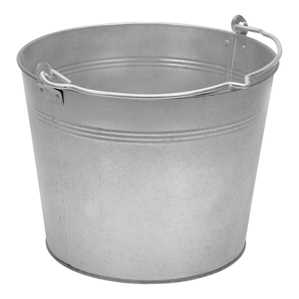 Vestil BKT-GAL-325 3.25 Gallon Galvanized Steel Bucket