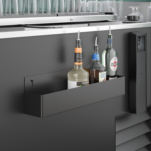 Steelton Black Single Tier Speed Rail - 24"