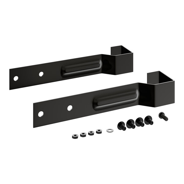 Steelton Black Speed Rail Hanger - 2/Pack