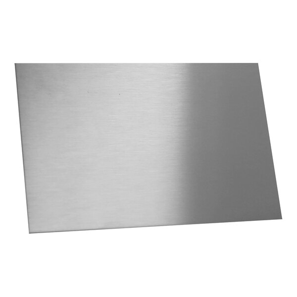 Western Fabricating 6" x 96" 18 Gauge Stainless Steel Flat Wall Base ...