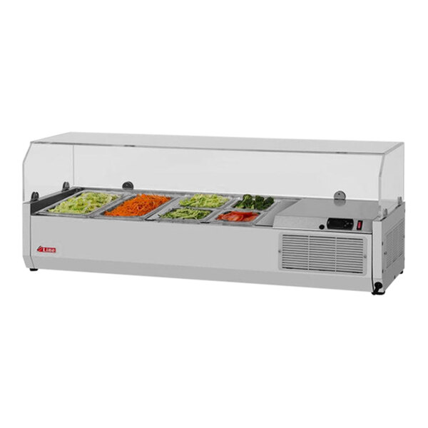 Turbo Air CTST-1200G-13-N E-Line 47" x 16" Stainless Steel Refrigerated ...
