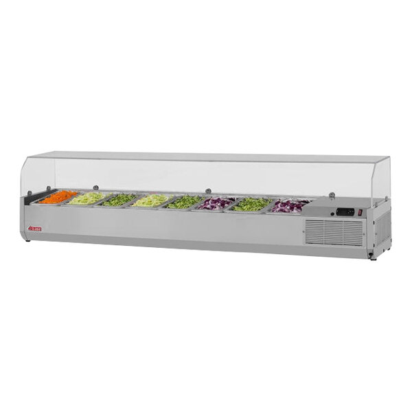 Turbo Air CTST-1800G-N E-Line 72" x 14" Stainless Steel Refrigerated ...