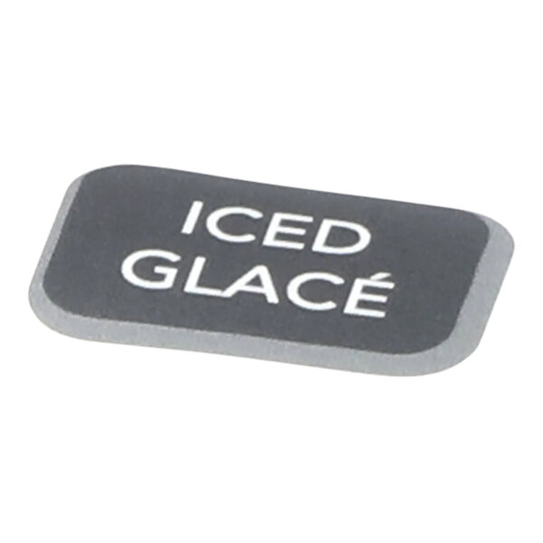 Bunn 52904.7113 Decal, Iced Coffee Button