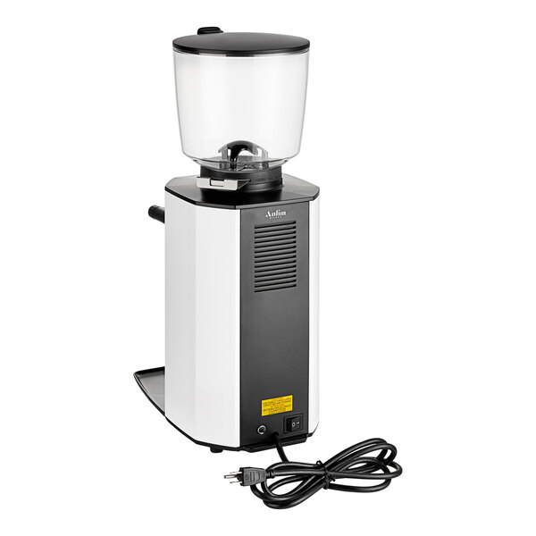 Anfim Alba 4.4 lb. White On-Demand Espresso Grinder - 110V