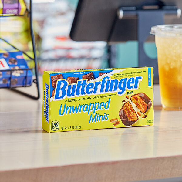 BUTTERFINGER® Minis Chocolate Bar Box 2.8 oz. - 9/Case
