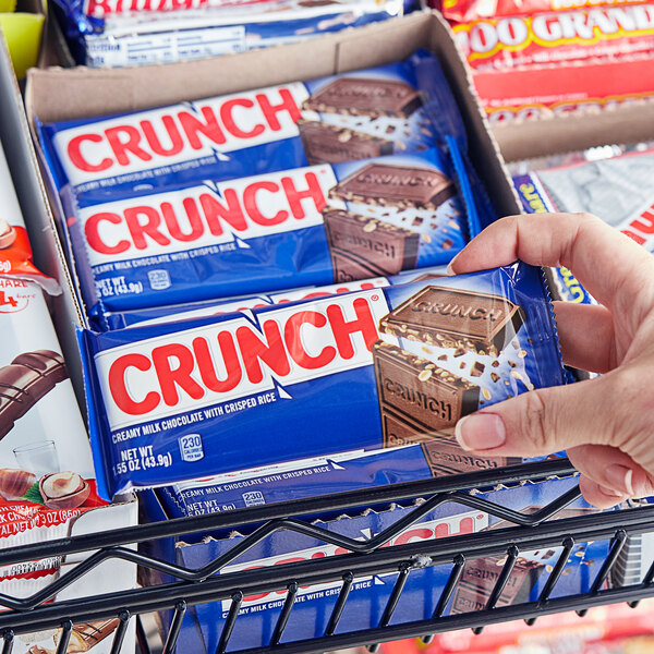 CRUNCH® Full Size Chocolate Bar 1.55 oz. - 36/Box