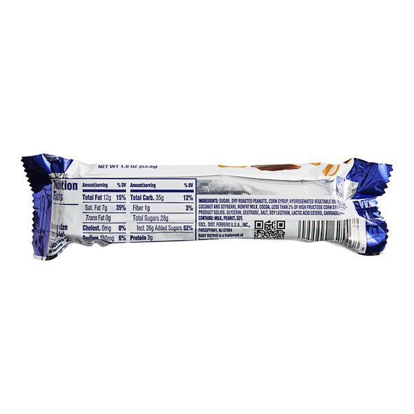 BABY RUTH® Full Size Chocolate Bar 1.9 oz. - 288/Case