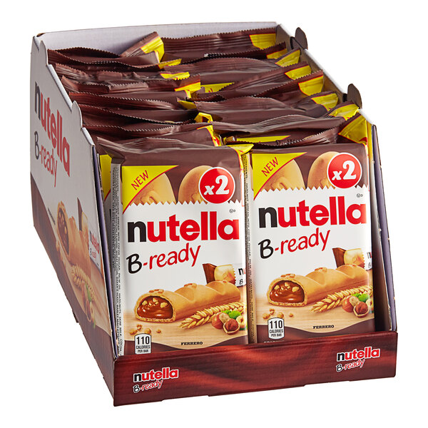 NUTELLA® B-ready Hazelnut-Filled Wafer 2-Count - 64/Case