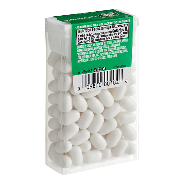 TIC TAC® Freshmints 100-Count Pack - 12/Box
