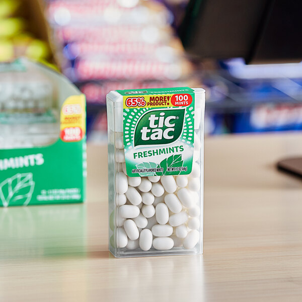 TIC TAC® Freshmints 100-Count Pack - 12/Box