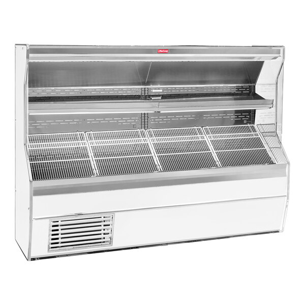 Howard McCray SC-P32E-8S-LED 32E Series 98" White 1-Shelf Horizontal ...