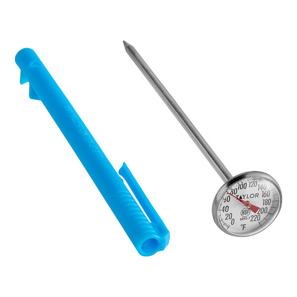 Taylor 5" Instant Read Pocket Probe Dial Thermometer 0 to 220 Degrees ...